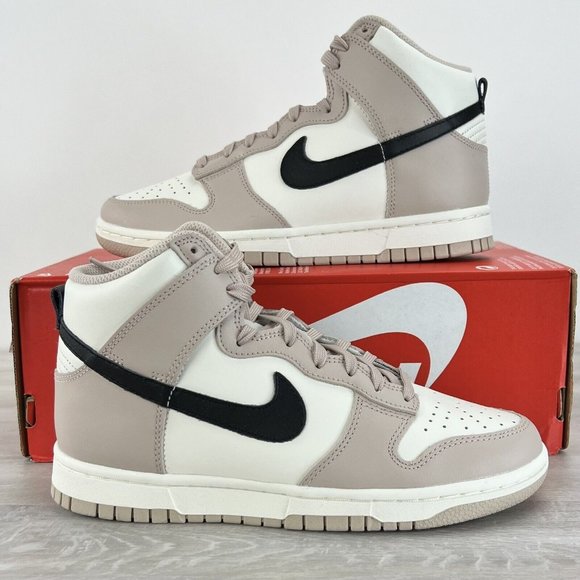 Nike | Shoes | Nike Dunk High Fossil Stone Black Sail New Dd86920 ...